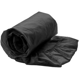 Spannbettlaken &raquo;Yellow Spannbetttuch Percale&laquo; Spannbetttuch aus 100% Baumwolle, Hochwertige Perkal, Gummizug rundum schwarz Perkal, Obermaterial: 100%
