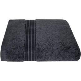 Dyckhoff Handtuch &raquo;Siena&laquo; mit Bord&uuml;re grau Frottier, Obermaterial: 100% Baumwolle B/L: 50cmx100cm, 1 Stk., Frottier
