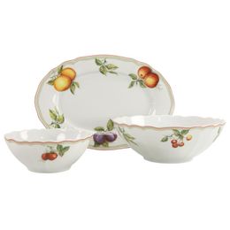 Creatable Servier-Set &raquo;Flora Orchard&laquo; bunt Porzellan Einheitsgr&ouml;&szlig;e