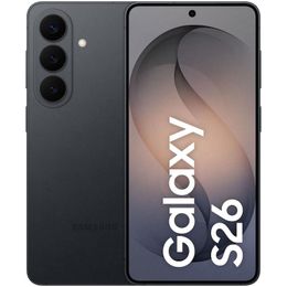 Samsung Smartphone &raquo;Galaxy S26&laquo; black Galaxy AI, in mehreren Ausf&uuml;hrungen 5G, NFC, WLAN, Bluetooth, Gorilla-Glas