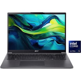 Acer Notebook &raquo;Aspire 16 A16-71M&laquo; 40,64 cm / 16 &prime;&prime; Intel Core Ultra 5 ARC 512 GB SSD grau