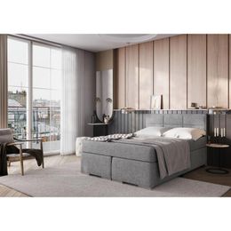 FORTE Boxspringbett &raquo;ONE erh&auml;ltlich in den Breiten 140cm, 160cm & 180cm&laquo; Bezugsstoff ist tierfreundlich und pflegeleicht Liegefl&auml;che B/L: 180cm x 