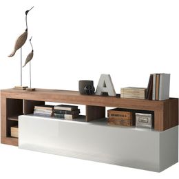 Home Affaire Lowboard &raquo;Hamburg&laquo; Breite 184 cm wei&szlig; B/H/T: 184cm x 58cm x 35cm