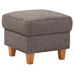 Home Affaire Polsterhocker &raquo;Palmera, B: 58 cm&laquo; mit Stauraum, Federkern braun 100% Polyester;Struktur (100% Polyester);Luxus-Microfaser in Lederoptik (