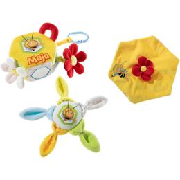 Heunec Schnuffeltuch &raquo;Biene Maja Quietschie+Wabe+Tuch&laquo; Set, 3 Stk. tlg. bunt Einheitsgr&ouml;&szlig;e Schnuffeltuch