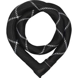 Abus Kettenschloss &raquo;Iven Steel-O-Chain 8210&laquo; L&auml;nge 1.40 m schwarz Einheitsgr&ouml;&szlig;e Kettenschloss