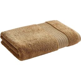 Christy Badet&uuml;cher &raquo;Organic&laquo; Luxus Handtuch 550g/m&sup2; - 100% Bio-Baumwolle, 70 x 125, 1 St. braun Walkfrottier, Obermaterial: 100% Baumwolle B/L: 70cmx125cm, 1 