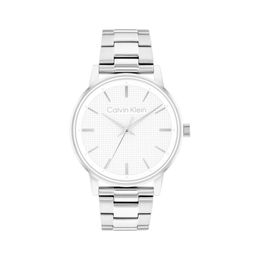 Calvin Klein Damen Quarzuhr &raquo;CK Linked&laquo; Armbanduhr, Damenuhr, Edelstahlarmband, analog silber Einheitsgr&ouml;&szlig;e