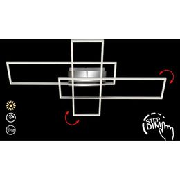 Briloner Leuchten LED Deckenleuchte &raquo;FRAME&laquo; silber Einheitsgr&ouml;&szlig;e