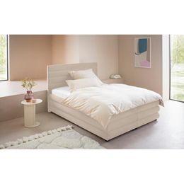 LeGer Home by Lena Gercke Polsterbett &raquo;Maylis&laquo; wahlweise mit und ohne Matratze und Lattenrost, auch in 200cm Breite beige 100% Polyester Liegefl&auml;che 