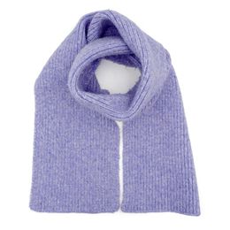 Capo Damen CAPO Strickschal Melange-Optik, w&auml;rmend, weich lila Einheitsgr&ouml;&szlig;e