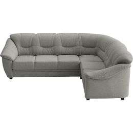 Sit & More sit&more Ecksofa &raquo;Savona L-Form, B. 262cm, klassisches Design, Federkern, Komfort Sitz&laquo; option. Schlaffunktion Liegef. 195x120cm,div. Stoff und 