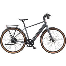 Telefunken Unisex &raquo;UH220&laquo; 2 Gang Automatikschaltung Heckmotor 250 W 28 Zoll, Stra&szlig;enzulassung, Riemenantrieb, Pedelec, Elektrofahrrad f&uuml;r Herren u. 