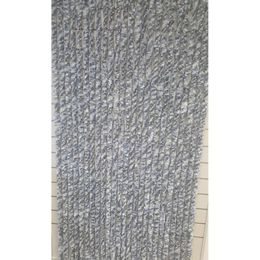 EXPLORER T&uuml;rvorhang Hakenaufh&auml;ngung 1 Stk. tlg. blau Chenille, Polypropylen 200cm, Hakenaufh&auml;ngung, 100cm
