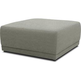 DOMO collection Hocker &raquo;800007&laquo; nach Wunsch zusammenstellbar grau 100% Polyester B/H/T: 100cm x 45cm x 100cm, Feinstruktur