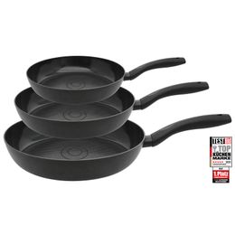 ELO Basic Pfannen-Set &raquo;Smart Wellness&laquo; Aluminium Set, 3 tlg. Besonders knuspriges Braten Einheitsgr&ouml;&szlig;e