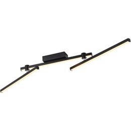Sch&ouml;ner Wohnen Kollektion SCH&Ouml;NER WOHNEN-Kollektion LED Deckenleuchte &raquo;STRAIGHT&laquo; LED-Board 1 Stk. Warmwei&szlig; SCH&Ouml;NER WOHNEN Kollektion, drehbar schwarz 1, H: 10cm, 1 Stk.