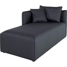 OTTO home Ottomane &raquo;N&ouml;re&laquo; Modul - zum Zusammenstellen; in vielen Bezugsqualit&auml;ten und Farben grau Samtoptik (100% Polyester);Struktur (100% 