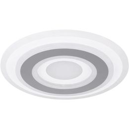 Globo LIGHTING LED Deckenleuchte &raquo;SABATINO&laquo; LED-Modul 1 Stk. warmwei&szlig; - kaltwei&szlig; Deckenlampe, modern, Designlampe, Wohnzimmer, Schlafzimmer wei&szlig; 1 Stk