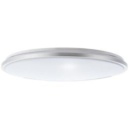 Brilliant Deckenleuchte &raquo;Jamil&laquo; LED-Modul 1 Stk. Farbwechsler LED Wand- und Deckenlampe 48cm wei&szlig;/silber wei&szlig; 1, &Oslash; 48cm H: 7,7cm, 1 Stk.