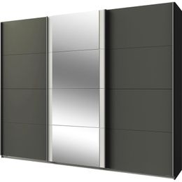 wimex Schwebet&uuml;renschrank &raquo;Bern Schiebet&uuml;renschrank&laquo; Schrank mit zus&auml;tzlicher Innenausstattung, Garderobe wei&szlig; Holzwerkstoff B/H/T: 270cm x 236cm x 64cm, 