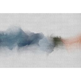 Livingwalls living walls Fototapete &raquo;Walls by Patel Daydream 1&laquo; glatt Vlies, Wand, Schr&auml;ge grau Vlies B/L: 4m x 2,7m