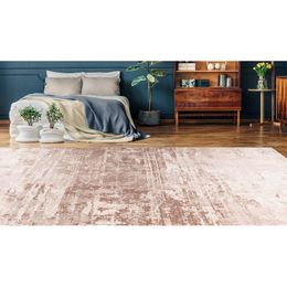 Arte Espina Teppich &raquo;Saphira 100&laquo; rechteckig 6 mm H&ouml;he beige Polyester B : 120cm 1 Stk., 6mm, L: 170cm