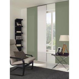 Gardinia Schiebegardine &raquo;Fl&auml;chenvorhang Zen Silence&laquo; 1 Stk. tlg. blickdicht, Polyester, nicht waschbar gr&uuml;n Polyester 245cm, 60cm