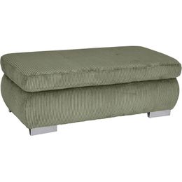 Die PlanBar Hocker &raquo;MP-IN16037&laquo; mit Stauraum gr&uuml;n 88% Polyester, 12% Polyamid B/H/T: 129cm x 47cm x 64cm, Cord