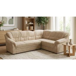 OTTO home Ecksofa &raquo;Nyborrg 234 x 185 cm, auch mit Schlaffunktion, formsch&ouml;n & stabil&laquo; L-Form, aus haustierfreundlichem Pet Friendly Bezug beige 100% 