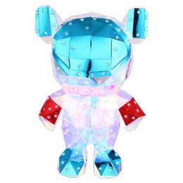 Globo LIGHTING Tischleuchte &raquo;BRONDAR&laquo; LED-Modul 1 Stk. Kaltwei&szlig; Tischlampe Nachttischlampe Deko-Tischleuchte Schlafzimmer H: 31cm, 1 Stk.