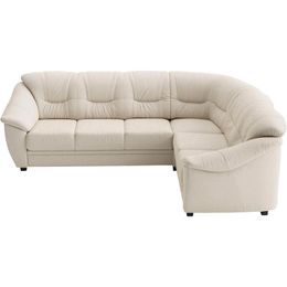 Sit & More sit&more Ecksofa &raquo;Savona L-Form, B. 262cm, klassisches Design, Federkern, Komfort Sitz&laquo; mit Federkern, optional mit Schlaffunktion B/H/T: 262cm x 90cm