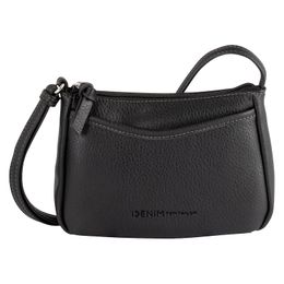Tom Tailor Denim Damen Tom Tailor Denim Umh&auml;ngetasche &raquo;Cilia&laquo; l&auml;ssige Handtasche f&uuml;r die Party aus Lederimitat in strahlenden Farben schwarz B/H/T: 