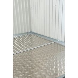 BioHort Ger&auml;tehaus-Fu&szlig;boden f&uuml;r Ger&auml;tehaus Neo 3C silber Aluminium B/H/T: 269,5cm x 0,2cm x 269,5cm