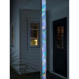 Konstsmide LED-Lichterkette 360 Stk.-flammig Micro LED B&uuml;schellichterkette Cluster, mit 8 Funktionen, 360 Dioden silber Dioden 360 Stk. Flammen 360 