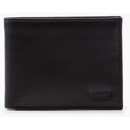 Levi's Levi's Unisex Geldb&ouml;rse &raquo;LEVI'S CASUAL CLASSICS HUNTE COIN BIFOLD - BATWIN&laquo; mit M&uuml;nzfach, aus Rindnappaleder schwarz Einheitsgr&ouml;&szlig;e
