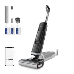 DREAME Nass-Trocken-Sauger &raquo; H14 Pro Tangle Cut mit 18.000 Pa Saugkraft&laquo; Flexible und gr&uuml;ndliche 180&deg; Reinigung schwarz Einheitsgr&ouml;&szlig;e Nass-Trocken-Sauger