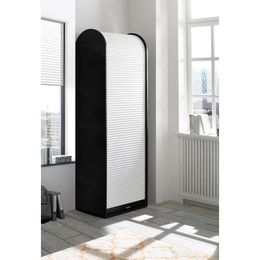 M&auml;usbacher Rollladenschrank &raquo;Big System Office&laquo; Breite 69 cm schwarz schwarz, B/H/T: 69cm x 192cm x 44cm