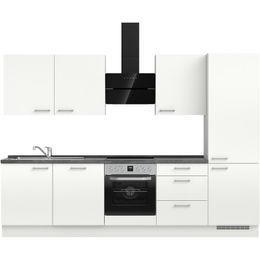 Nobilia K&uuml;chenzeile &raquo;"Laser II", NEU: individuell anpassbar mit gratis Profi-Beratung&laquo; vormontiert, 300 cm breit, optional mit verschiedenen E‐Ger&auml;te-