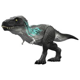 Mattel Actionfigur &raquo;Jurassic World T-Rex Dino&laquo; mit Wachstumsfunktionen und Gebr&uuml;ll grau Einheitsgr&ouml;&szlig;e
