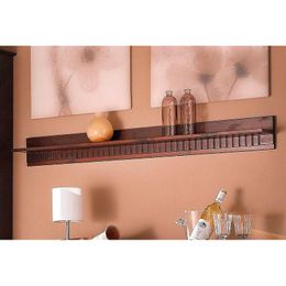 OTTO home Wandboard &raquo;Lisa&laquo; aus sch&ouml;nem massivem Kiefernholz, in unterschiedlichen Farbvarianten braun Massivholz B/H/T: 130cm x 14cm x 14cm