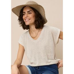 Laura Scott Damen Sonnenhut mit Zierband, knautsch- & faltbar - NEW braun Einheitsgr&ouml;&szlig;e