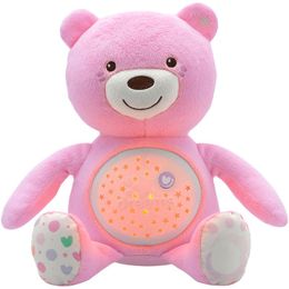 Chicco Kuscheltier &raquo;First Dreams Baby B&auml;r, Rosa&laquo; mit Lichtprojektion und Soundfunktion rosa Einheitsgr&ouml;&szlig;e Kuscheltier