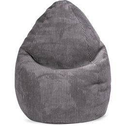 MAGMA Sitzsack &raquo;BeanBag SHARA XL&laquo; 1 Stk. tlg. grau Bezug: 100% Polyester B/H/T: 110cm