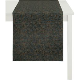 Apelt Tischl&auml;ufer &raquo;1103 Loft Style, Jacquard&laquo; blau Polyester, Viskose B/L: 48cm x 140cm, 1 Stk., rechteckig