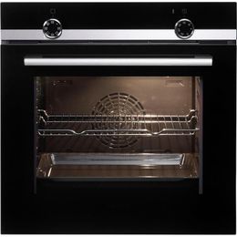 Siemens Backofen iQ100 &raquo;HB510ABR1&laquo; mit Teleskopauszug nachr&uuml;stbar 3D-Hei&szlig;luft f&uuml;r gleichm&auml;&szlig;ige Hitzeverteilung & perfekte Ergebnisse silber 