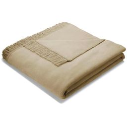 Biederlack Wohndecke &raquo;Unicolour Franse&laquo; in vielen Farben, Kuscheldecke gr&uuml;n Baumwolle, Polyacryl, Polyester B/L: 150cm x 200cm
