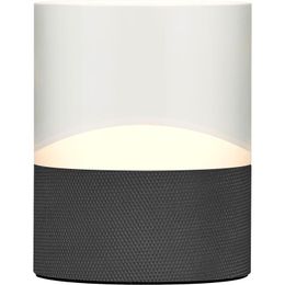HELL h&ouml;llisch gutes Licht LED Tischleuchte &raquo;TROPHY&laquo; LED-Modul 1 Stk. warmwei&szlig; - kaltwei&szlig; Touchdimmer, 2-Stufen CCT schwarz-wei&szlig; 1, &Oslash; 8cm H: 10cm, 1 