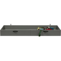 Woood Bettschubkasten &raquo;Morris mit FSC Massivkiefer bands&auml;gerauh B 198 x T 92 x H 20,5 cm&laquo; Stauraumschublade, gelebte Ausstrahlungen, Teil der Morris-