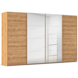 Rauch Schwebet&uuml;renschrank &raquo;Kleiderschrank Schrank Garderobe Schlafzimmerschrank SCALE-FYRA&laquo; edle viergeteilte T&uuml;ren mit Spiegel und vielen Farben MADE